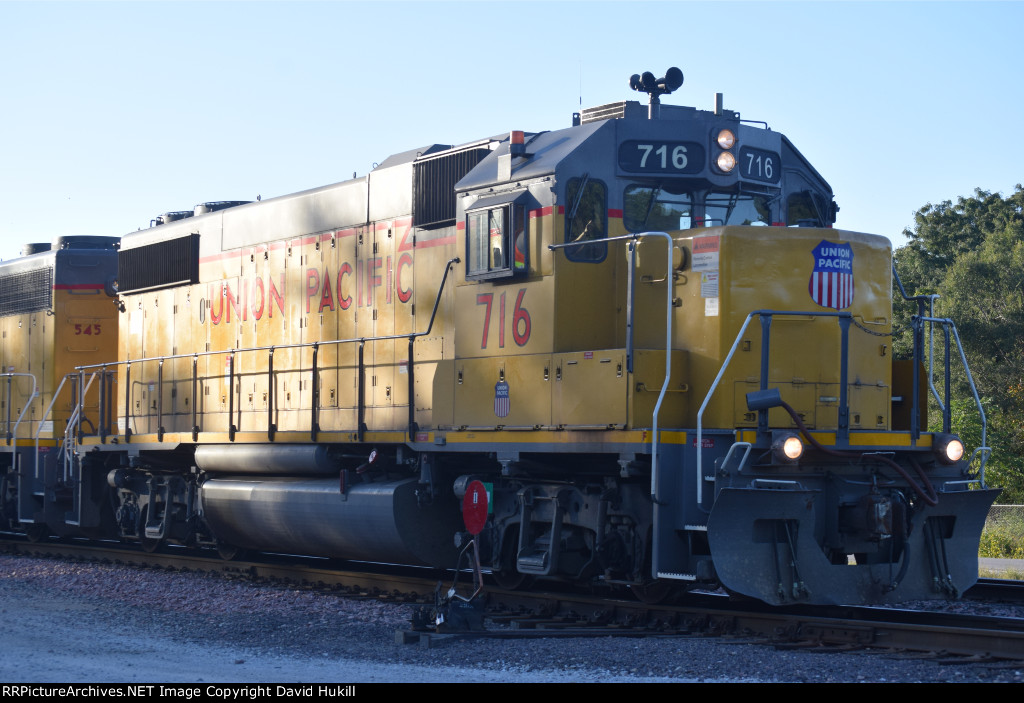 UP Engine 716, Des Moines IA